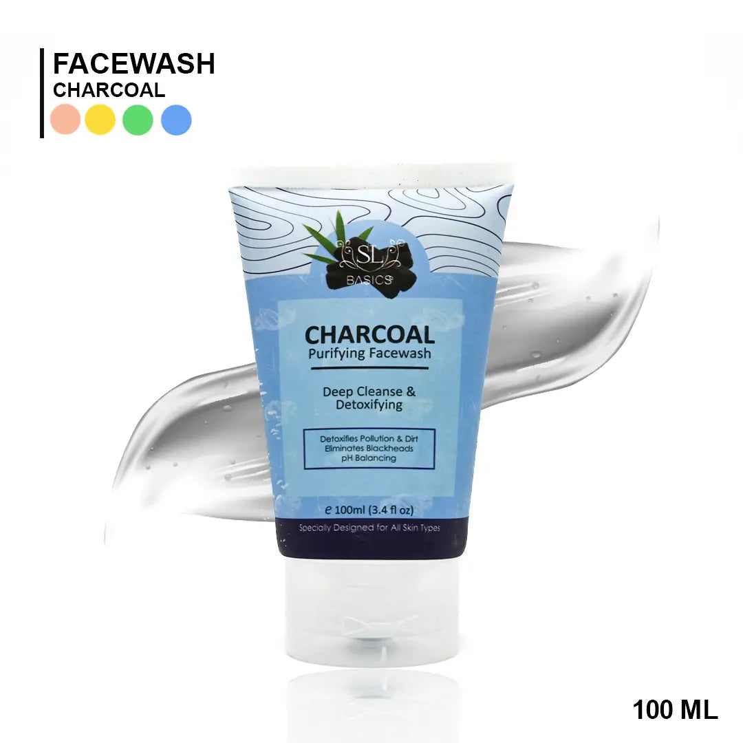 SL Basics Charcoal Face Wash – Glow Beauty