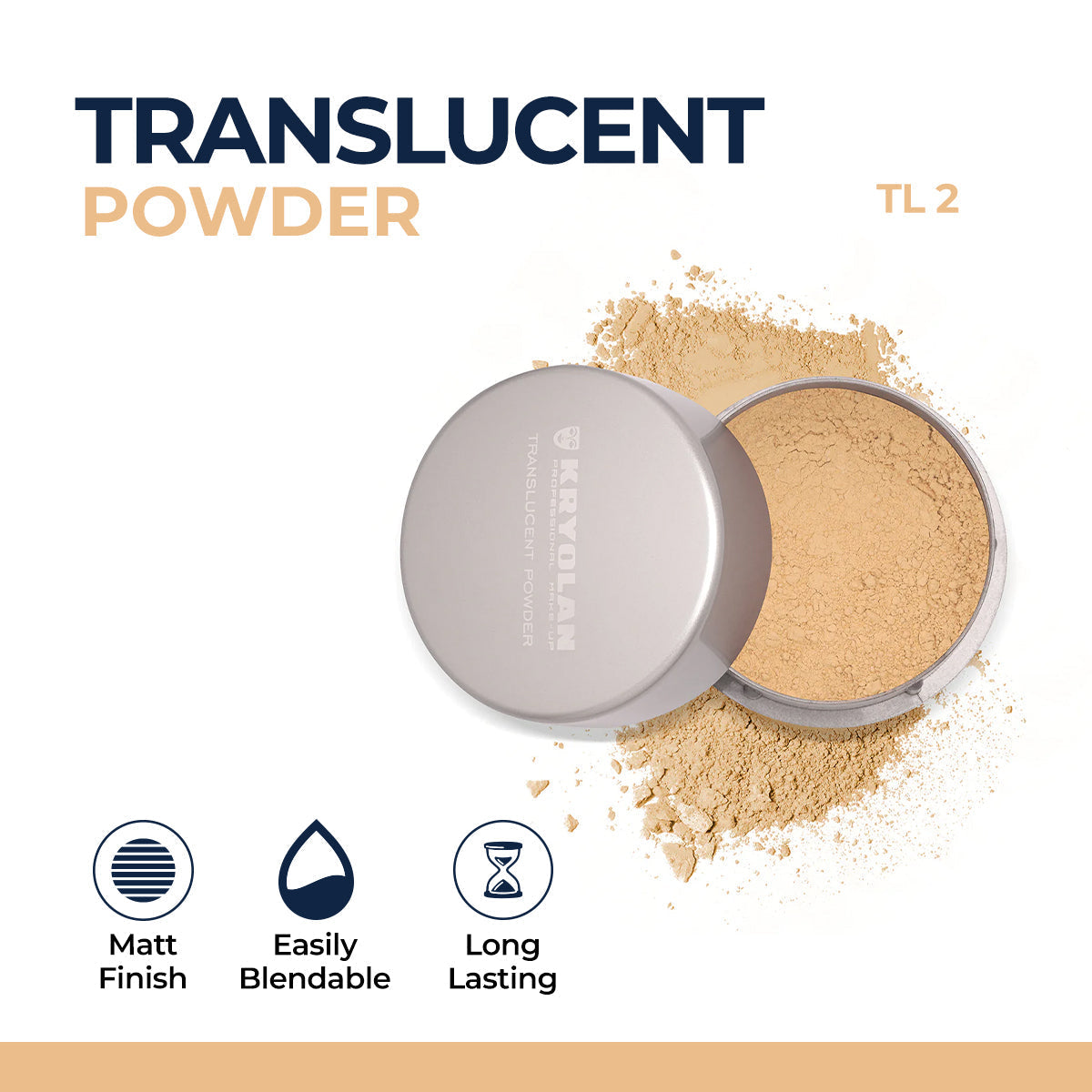Kryolan - Translucent Powder 20g