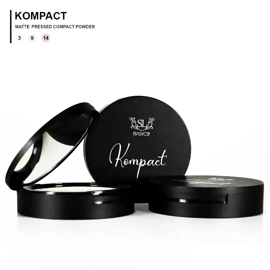 SL Basics Kompact (Matte Pressed Powder) – Glow Beauty