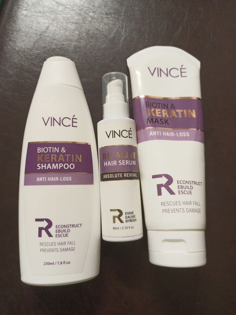 Buy Vince Anti Hair Fall Kit Online in Pakistan | glowbeauty.pk